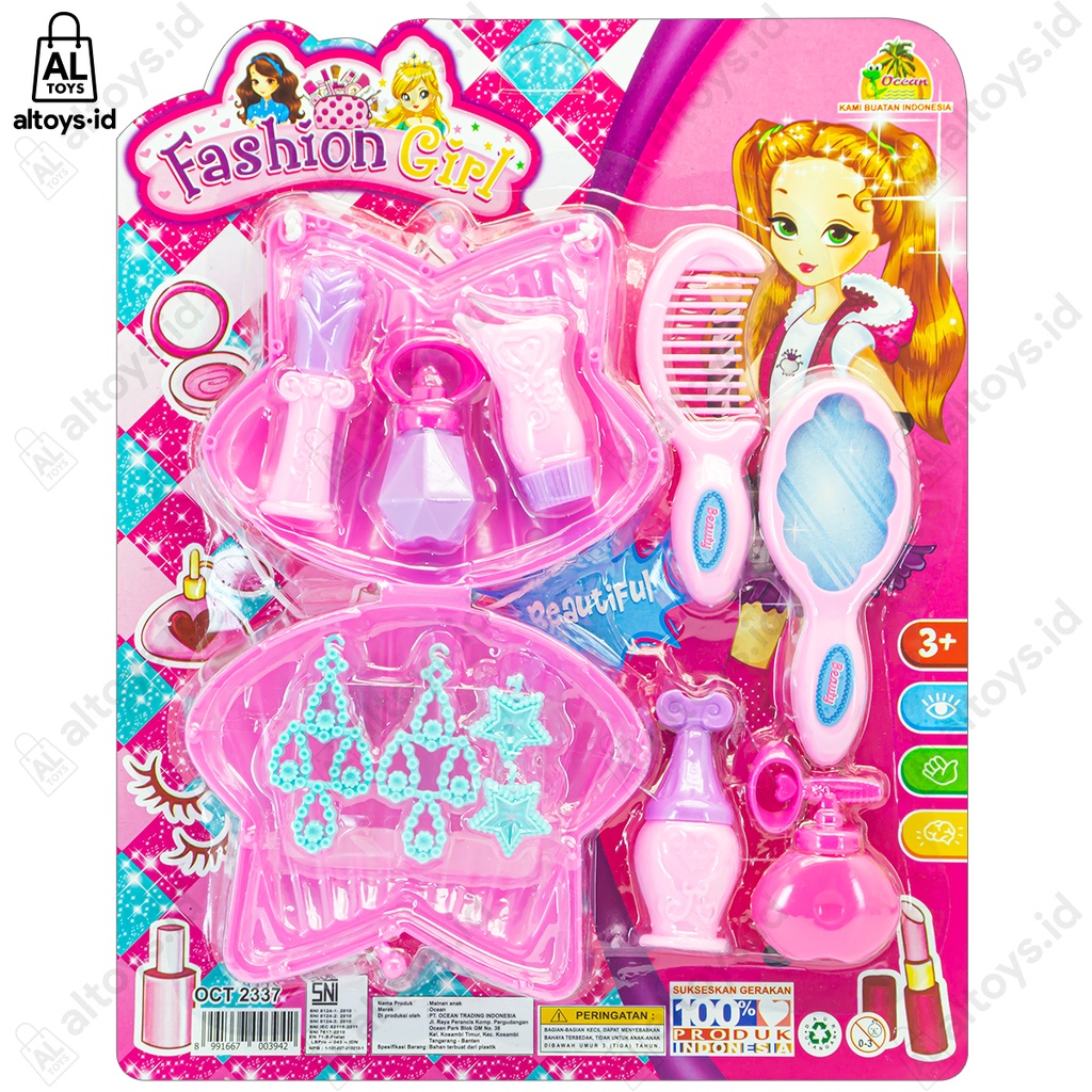 Jual Mainan Anak Perempuan Makeup Beauty Salon Set OCT2337 Make Up ...