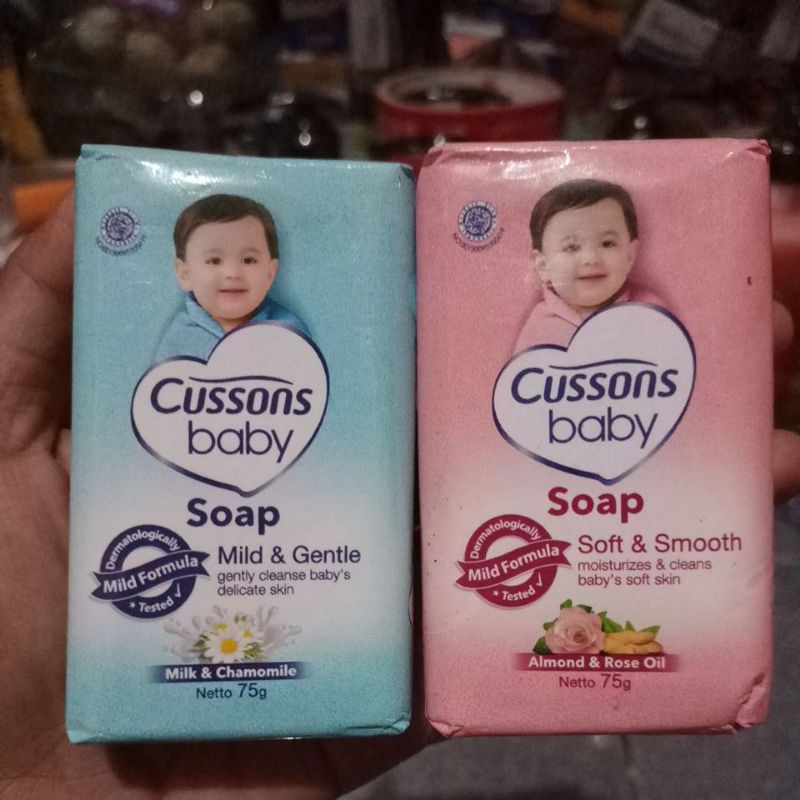 Jual Cussons baby soap soft&smooth 75g | Shopee Indonesia