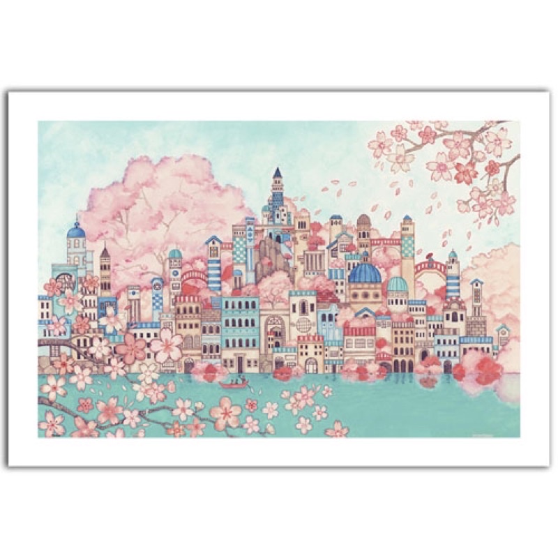 Jual Jigsaw Puzzle Pintoo - H2456 - Noriko Nishimura - Blue City In ...