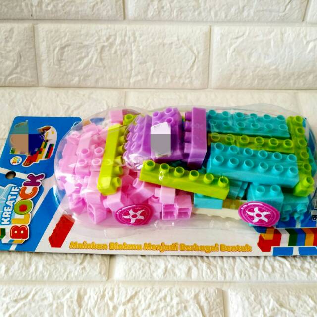 Jual Kreatif block mika 100 pcs | Shopee Indonesia