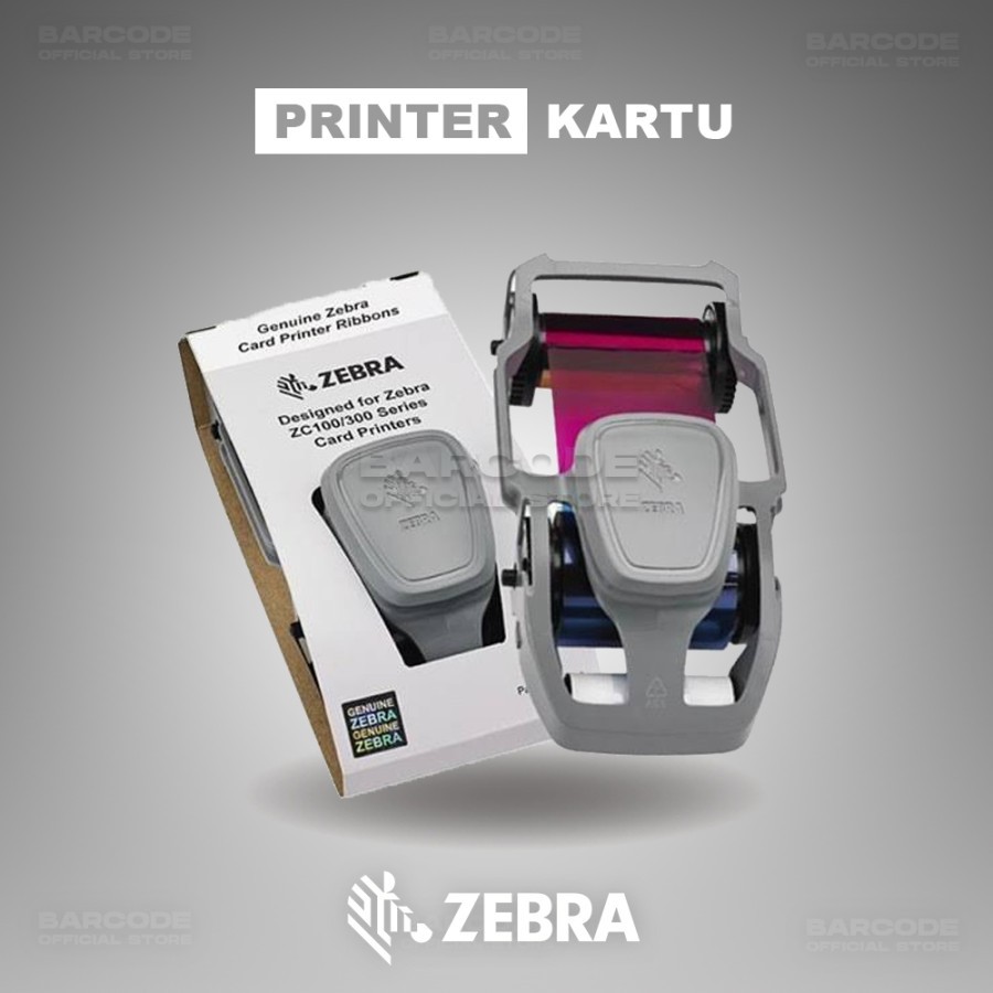 Jual Zebra ZC100 Color Ribbon - 200 images - PN : 800300-350AP ...