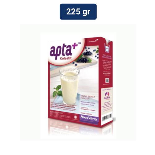 Jual Apta+ Kolesfit Susu Bubuk Dewasa Mixedberry 225 gr | Shopee Indonesia