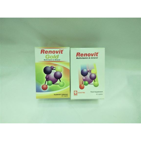 Jual Renovit / Renovit Gold - 30 tablet | Shopee Indonesia