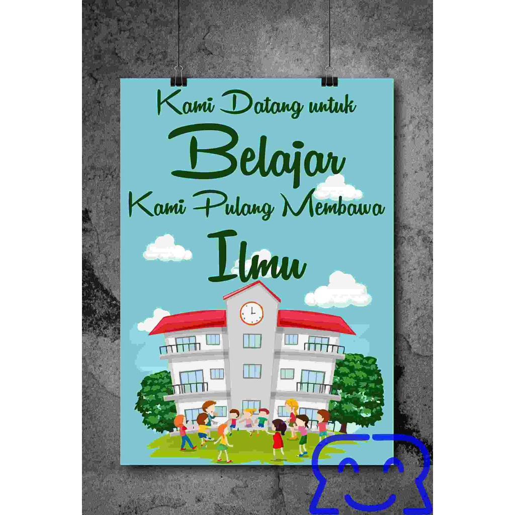 Jual SUPER BIG POSTER Pendidikan, motivasi belajar 60cm x 90cm Artpaper ...