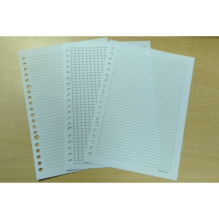 Jual Isi Binder Custom A5 & B5 Grid, bingkai | Shopee Indonesia