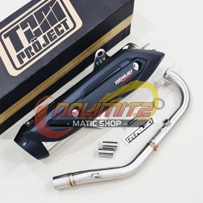 Jual Knalpot TZM Project SS Pro Standar Racing Full Package Honda PCX Vario 160 | Shopee Indonesia