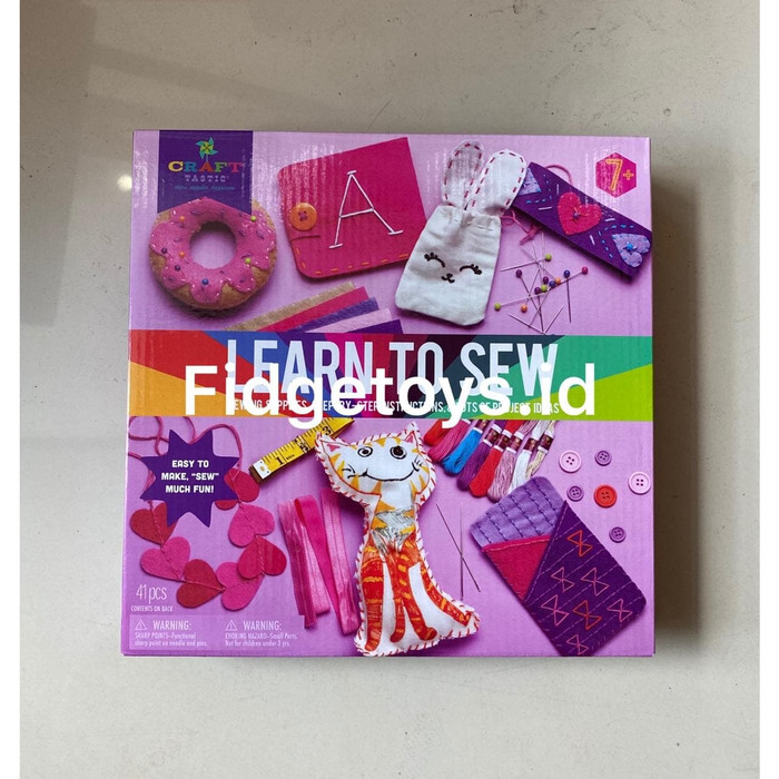 Jual Craft-tastic – Learn to Sew Kit – Craft Kit | Shopee Indonesia