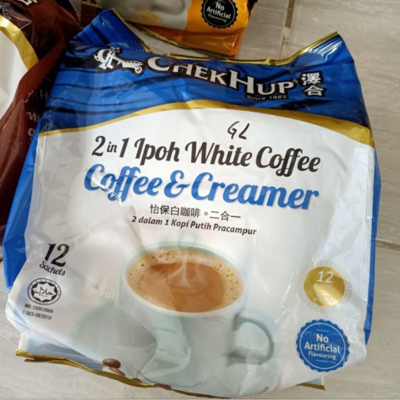 Jual LL - kopi CHECKUP CHEK HUP IPOH WHITE COFFEE INSTANT 2IN1 3IN1 ...