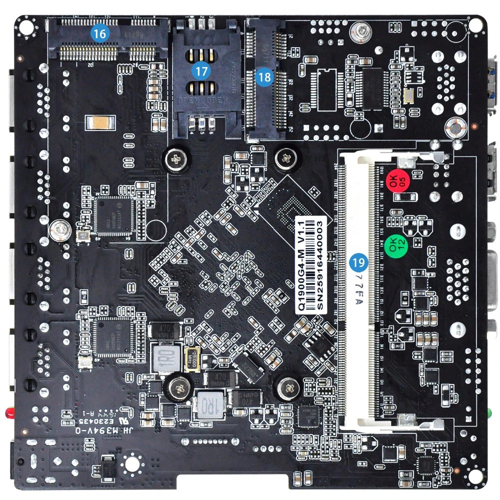 Jual Gratis Ongkir Free shipping low price mini itx 4 lan wIntel I211AT ...