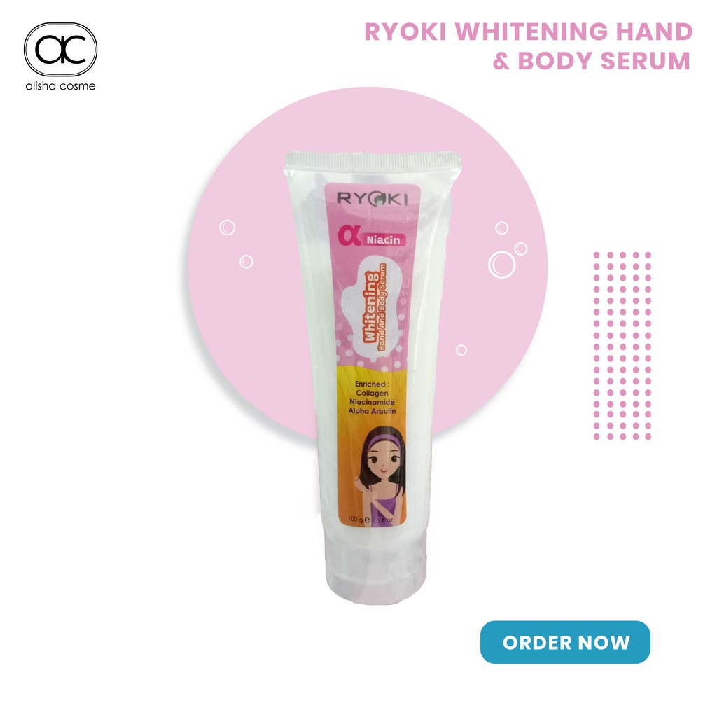 Jual Ryoki Whitenoing Hand & Body Serum 100g | Shopee Indonesia