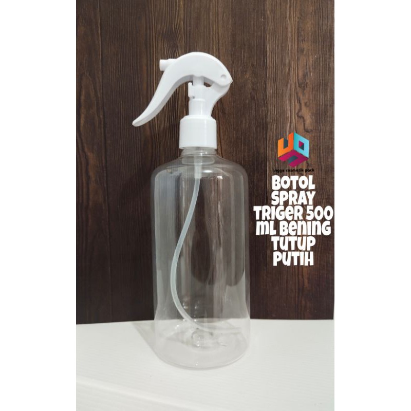 Jual BOTOL SPRAY TRIGER 500 ML BENING TUTUP BEBEK PUTIH | Shopee Indonesia