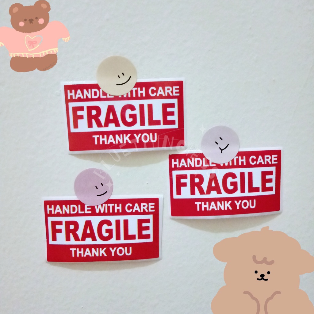 Jual Label sticker / stiker fragile kpop | Shopee Indonesia