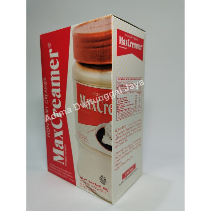 Jual Krimer- Max Creamer / Krimer / Max Creamer Non Dairy 500Gr -Krimer ...
