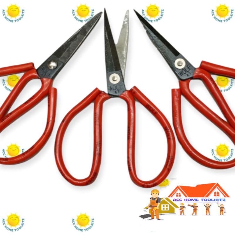 Jual Gunting Kain / Gunting Kodok / Gunting Kulit / Gunting Serbaguna ...