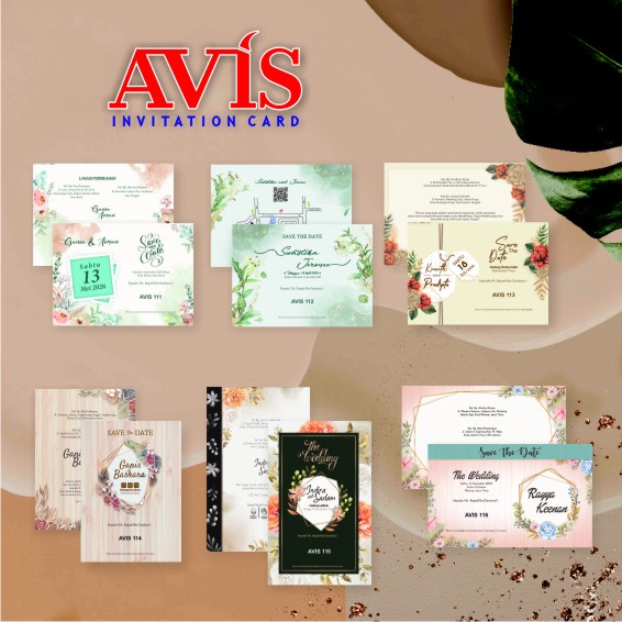 Jual Undangan Avis 100 s/d 116 | Shopee Indonesia