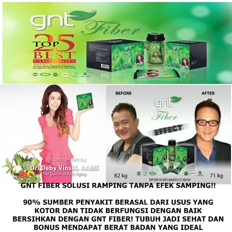 Jual GNT Fiber (30 sachet) | Shopee Indonesia