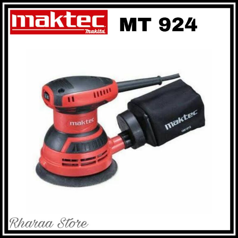Jual Mesin Amplas Orbital Sander Maktec MT924 MT 924 | Shopee Indonesia