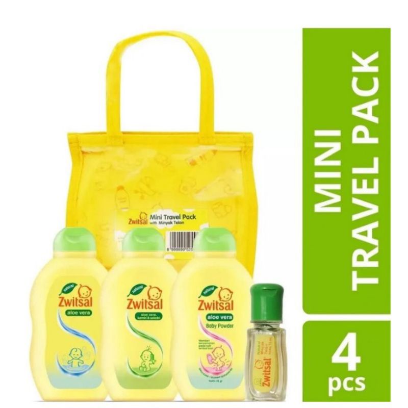 Jual zwitsal mini travel pack isi 4pcs | Shopee Indonesia