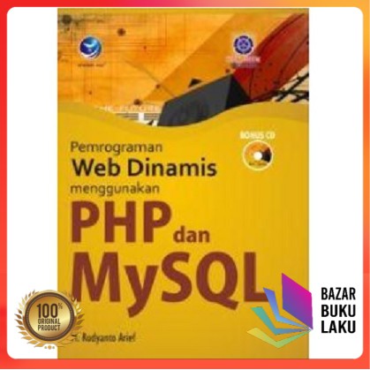 Jual BUKU Pemrograman Web Dinamis Menggunakan PHP dan MySQL + CD | Shopee Indonesia