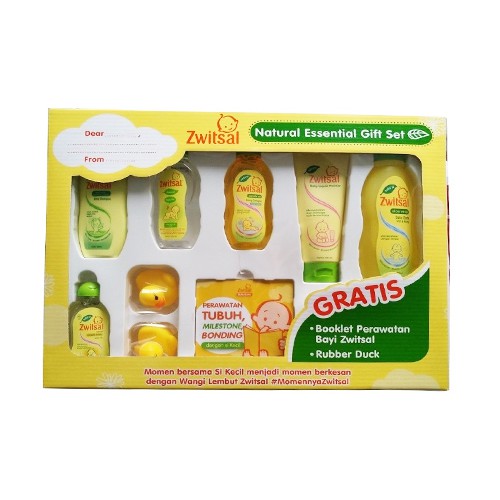 Jual ZWITSAL GIFT SET BOX NATURAL ESSENTIAL GIFT SET 6 IN 1 | Shopee ...