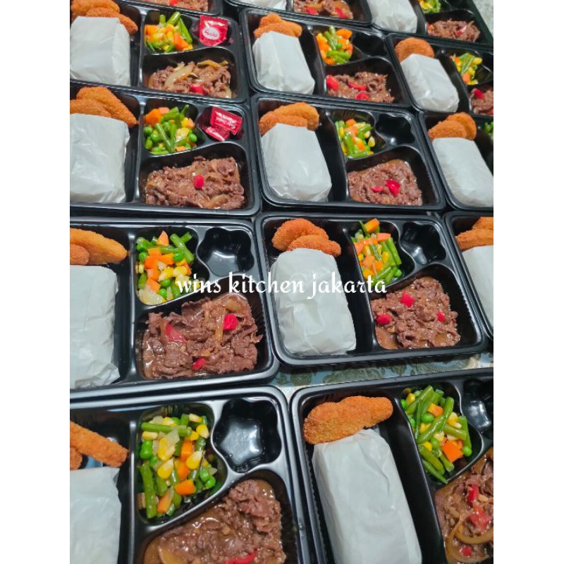 Jual Paket Nasi box/nasi bento murah | Shopee Indonesia