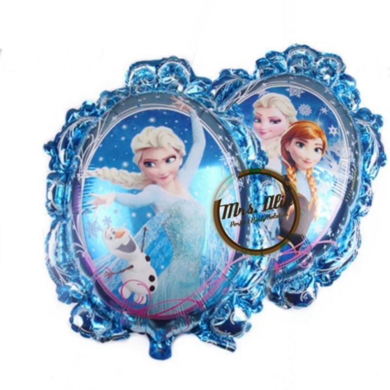Jual Balon Frozen Biru / Balon Foil Elsa / Balon Annah / Balon Birthday ...
