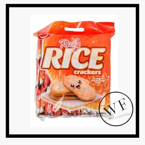 Jual Naraya mini Richy Rice / Naraya Rice Crackers/ krakers beras asin ...