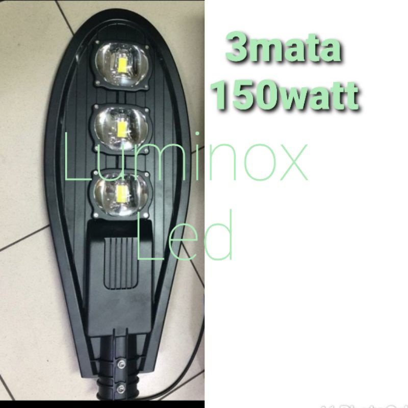 Jual lampu jalan led 150watt 150w 3mata pju cobra 150 watt 150 w ...
