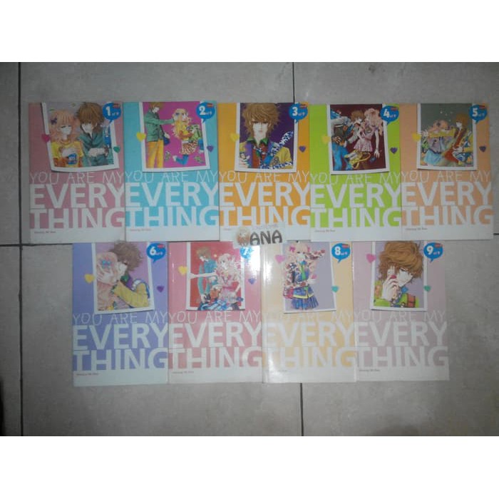 Jual Komik SET You Are My Everything 1-9 TAMAT ( Hwang Mi-Ree ...