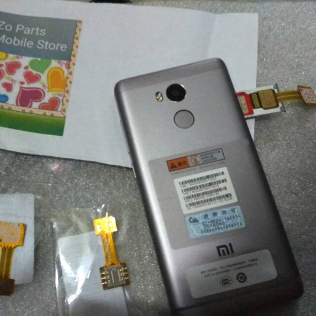 Jual Xiaomi Adapter Nano Sim Card Hybrid (2 Sim Card Stanby Nano to ...