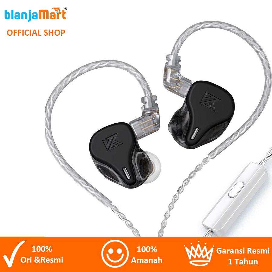 Jual KZ DQ6 In Ear Metal Earphone with MIC - Garansi Resmi | Shopee Indonesia