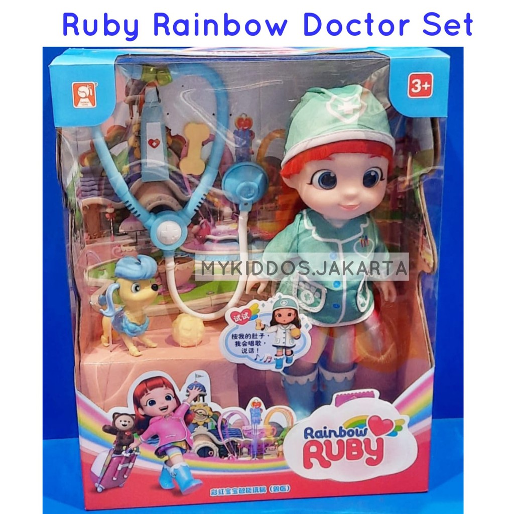 Jual Rainbow Ruby Doctor Playset - Talking & Singing [Original] | Shopee Indonesia