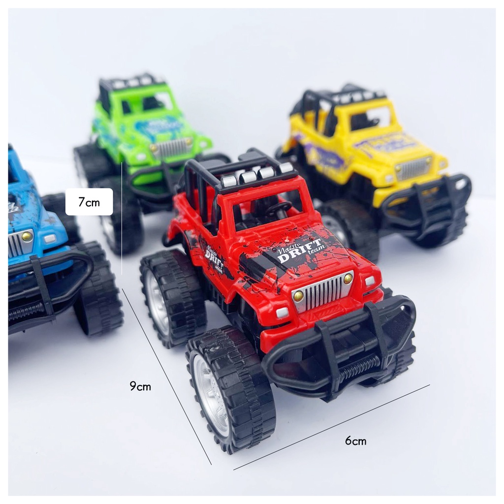 Jual Mainan Anak mobil JEEP OFF ROAD car pullback tarik mundur mainan ...