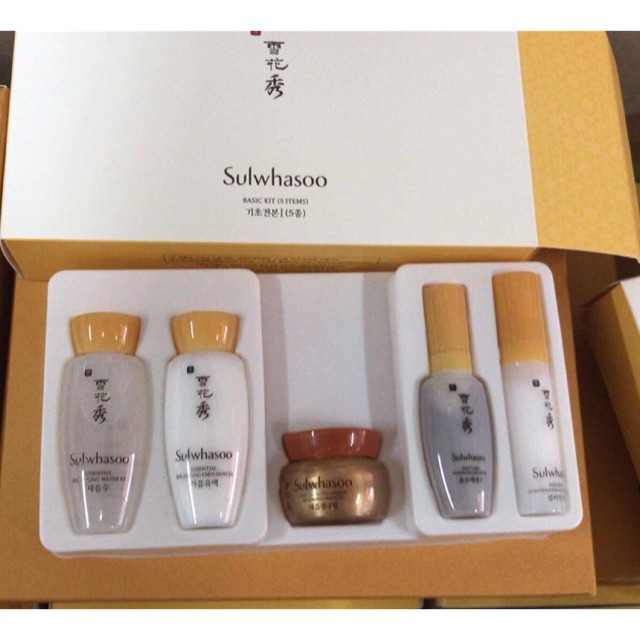 Jual Sulwhasoo Basic Kit (5pieces) | Shopee Indonesia