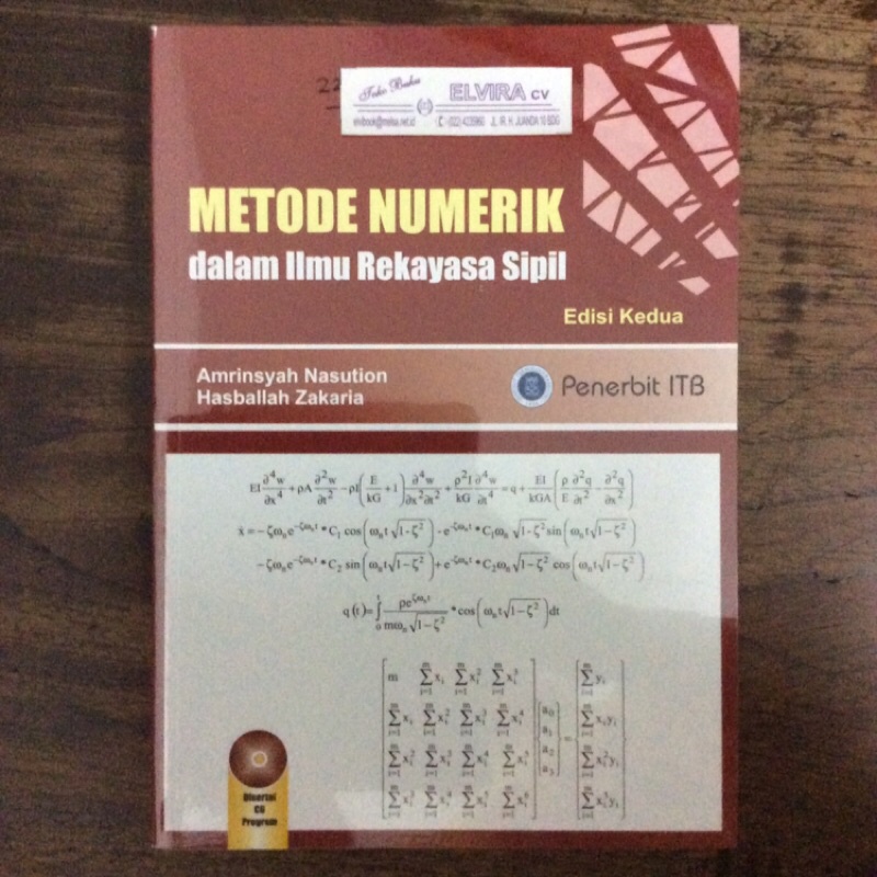 Jual Metode Numerik dalam Ilmu Rekayasa Sipil-ITB | Shopee Indonesia