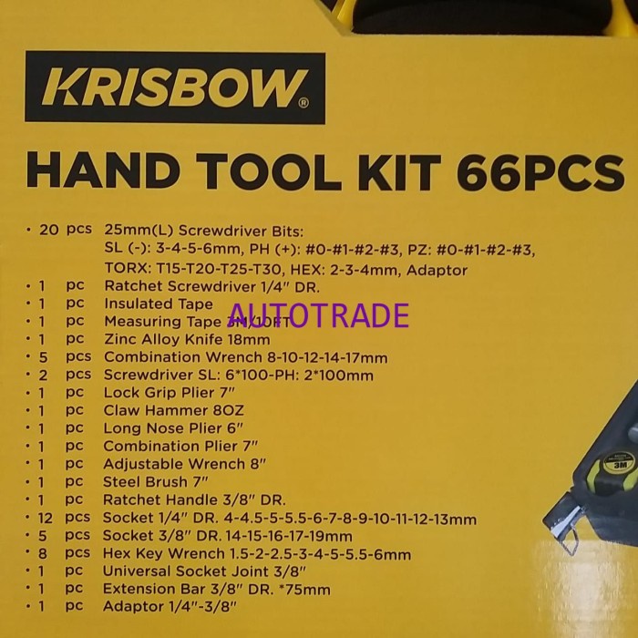 Jual ToolKit 78 Box Set Tool Kit ORIGINAL Krisbow Kotak Perkakas ...