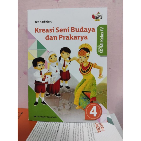 Jual buku kreasi seni budaya dan prakarya/sbk kelas IV sd/4 SD/II SD ... Jual buku kreasi seni budaya dan prakarya/sbk kelas IV sd/4 SD/II SD ...