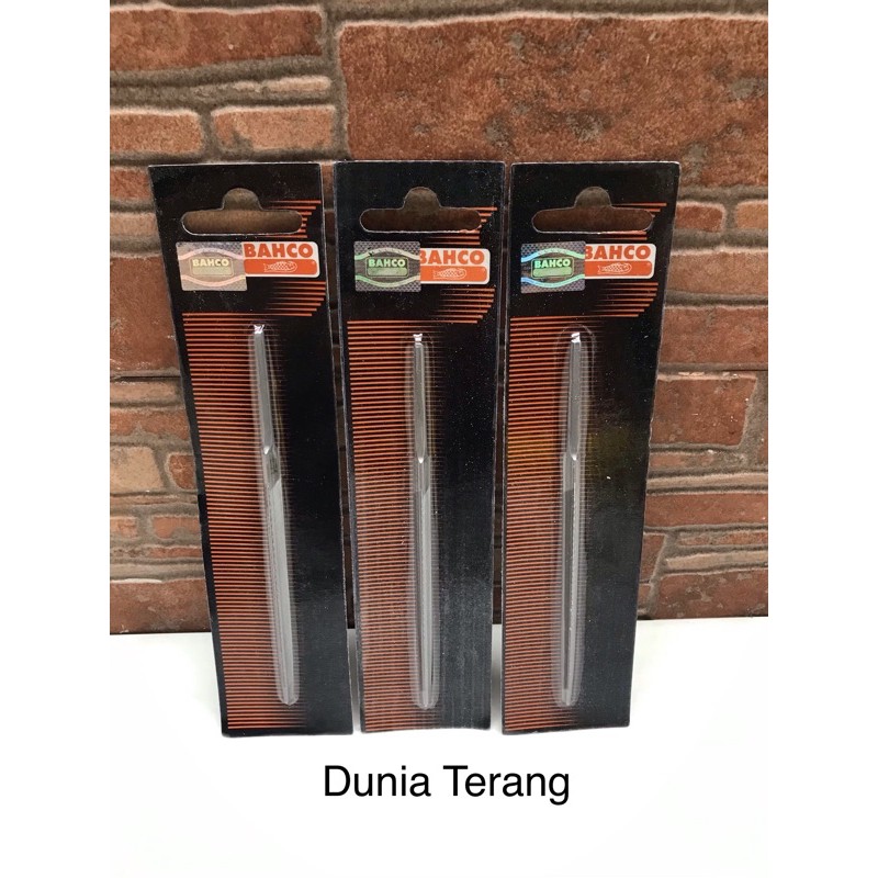 Jual Kikir BAHCO Segitiga 4in - Slim Taper File 4in 100mm - Kikir ...