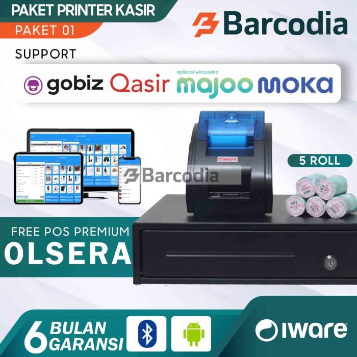 Jual PAKET KASIR / PPOB ANDROID (CASH DRAWER+PRINTER BLUETOOTH+KERTAS ...