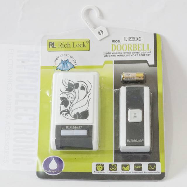 Jual Bel Doorbell Richlook RL 8528K AC | Shopee Indonesia