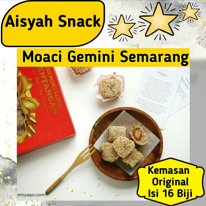 Jual Moci Moaci GEMINI | Oleh Oleh Khas Semarang isi 16 ORIGINAL ...