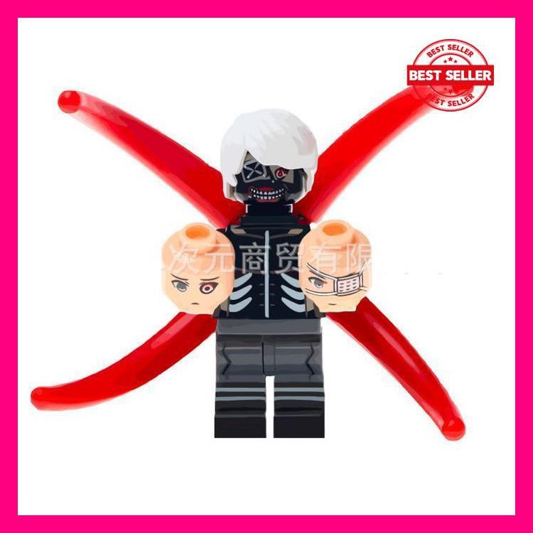 Jual Anime Tokyo Ghoul Ken Kaneki Haise Rinkaku Minifig Minifigure Lego ...