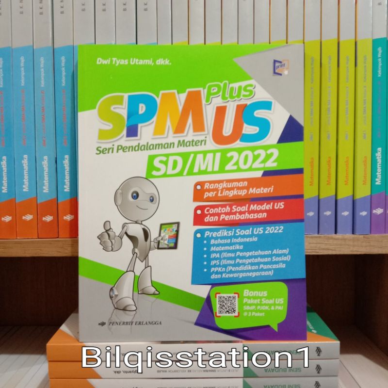 Jual Buku SPM Plus US SD/MI 2022 Erlangga Plus Kunci Jawaban | Shopee ...