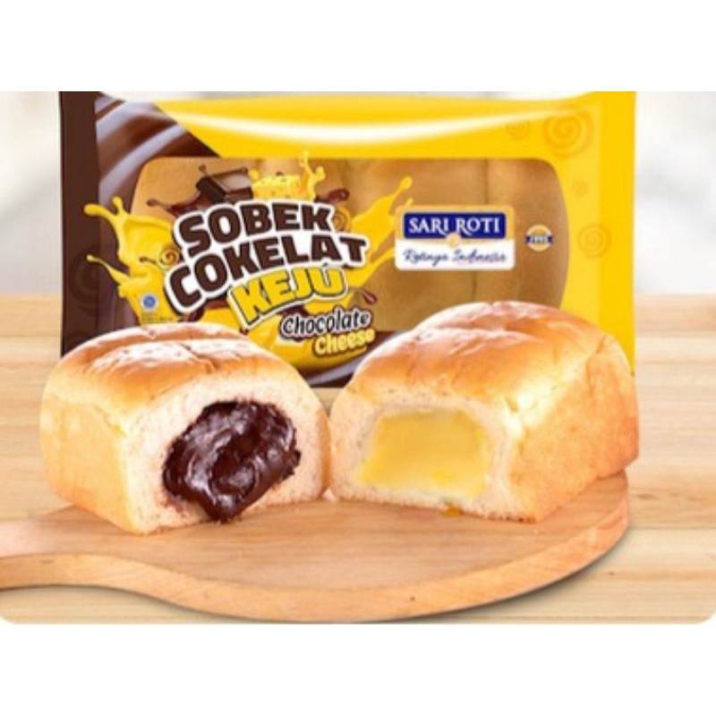 Jual Sari Roti Sobek Coklat Keju 5s | Shopee Indonesia