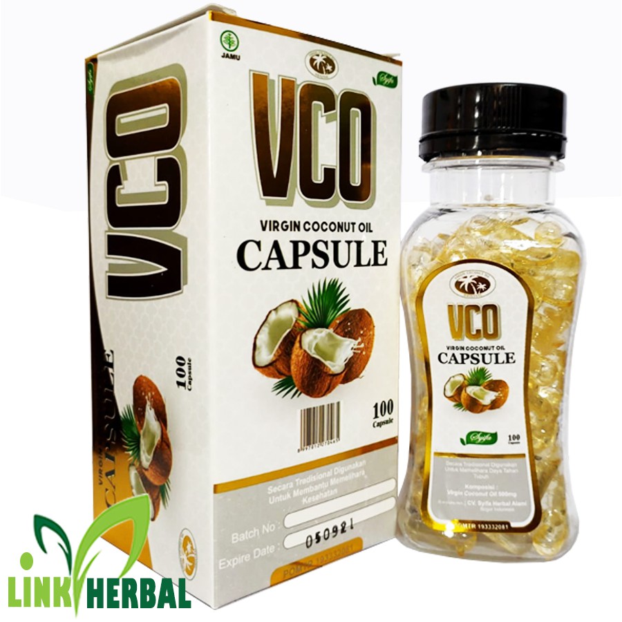 Jual VCO SYIFA Virgin Coconut Oil 100 Capsule | VCO Kapsul Toga ...