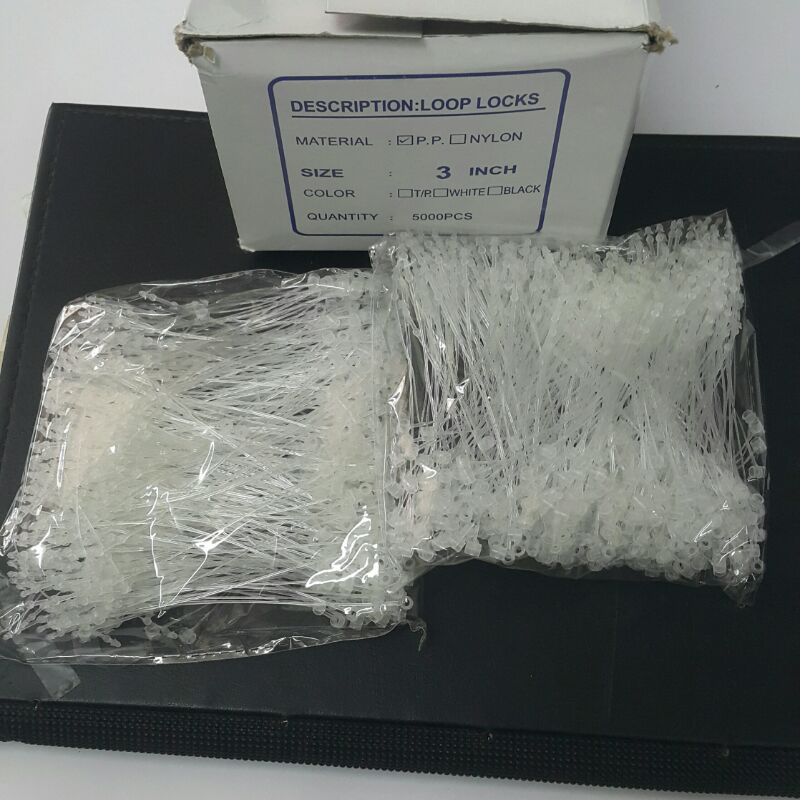 Jual 5000 PCS LOOP PINS ukuran 3 inch dan 9 inch Bening | Shopee Indonesia