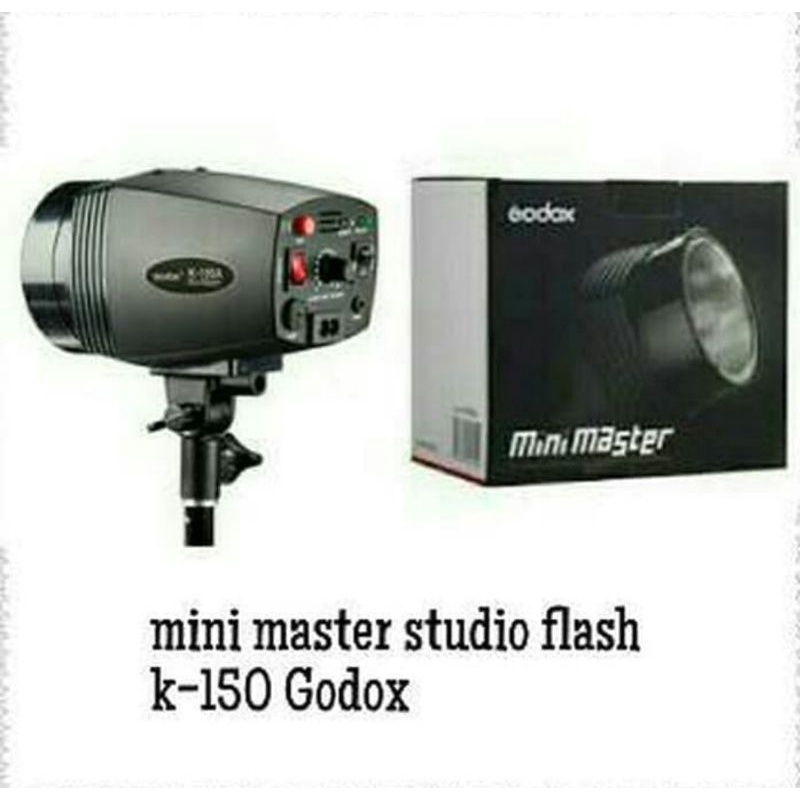 Jual Godox Lampu Studio Flash K-150A Mini Master(garansi mesin dalam 6 ...