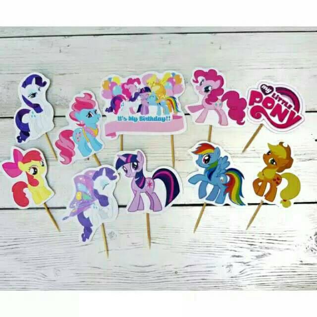 Jual Topper toper hiasan tusukan kue ulang tahun cake happy birthday ...