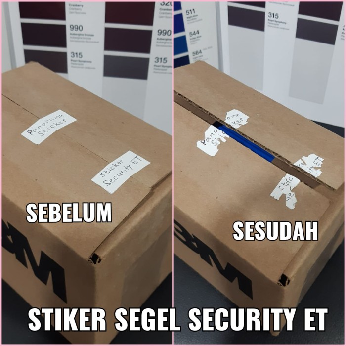 Jual Stiker Segel Pecah Telur (Sticker Security ET) | Shopee Indonesia
