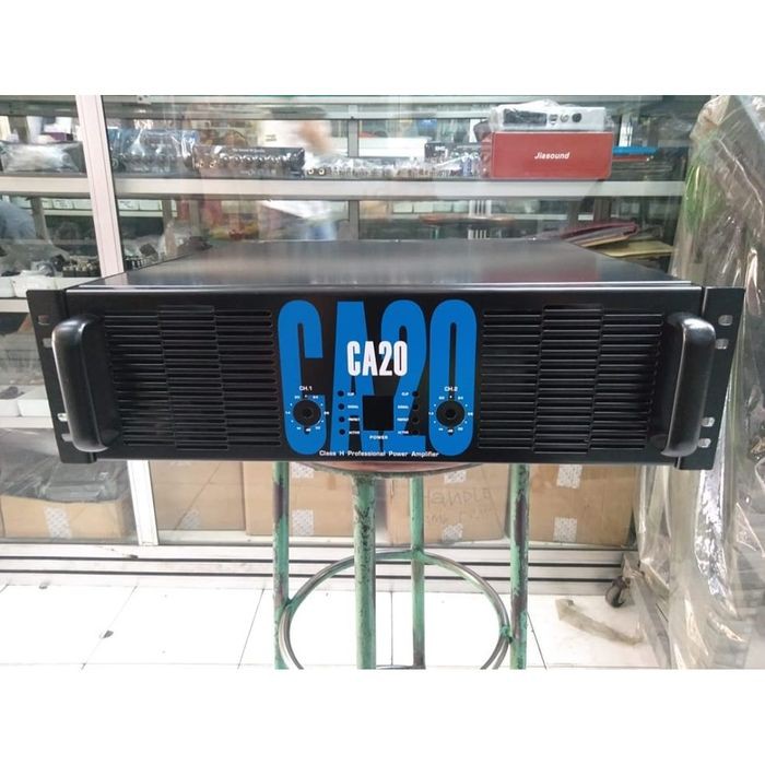 Jual Box Power CA Amplifier CA20 Panel 3U Bahan Super Tebal Box Power ...